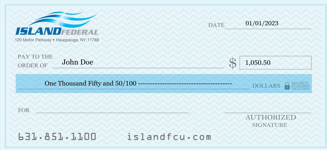 How to Write a Check: Step-by-Step Guide | Island Federal